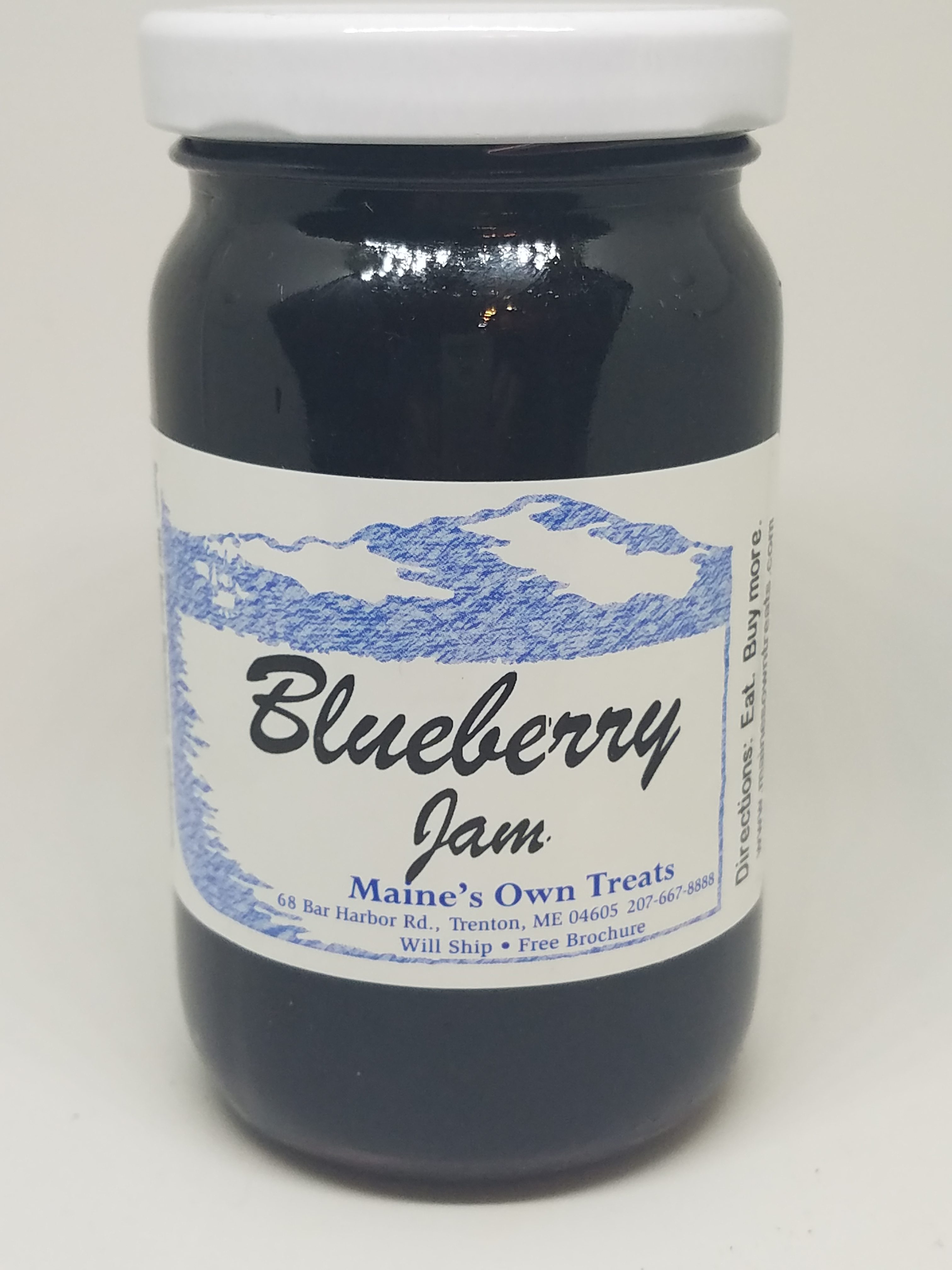 Maine Blueberry Jam 10 oz - The Christmas Vacation Shop Bar Harbor ...