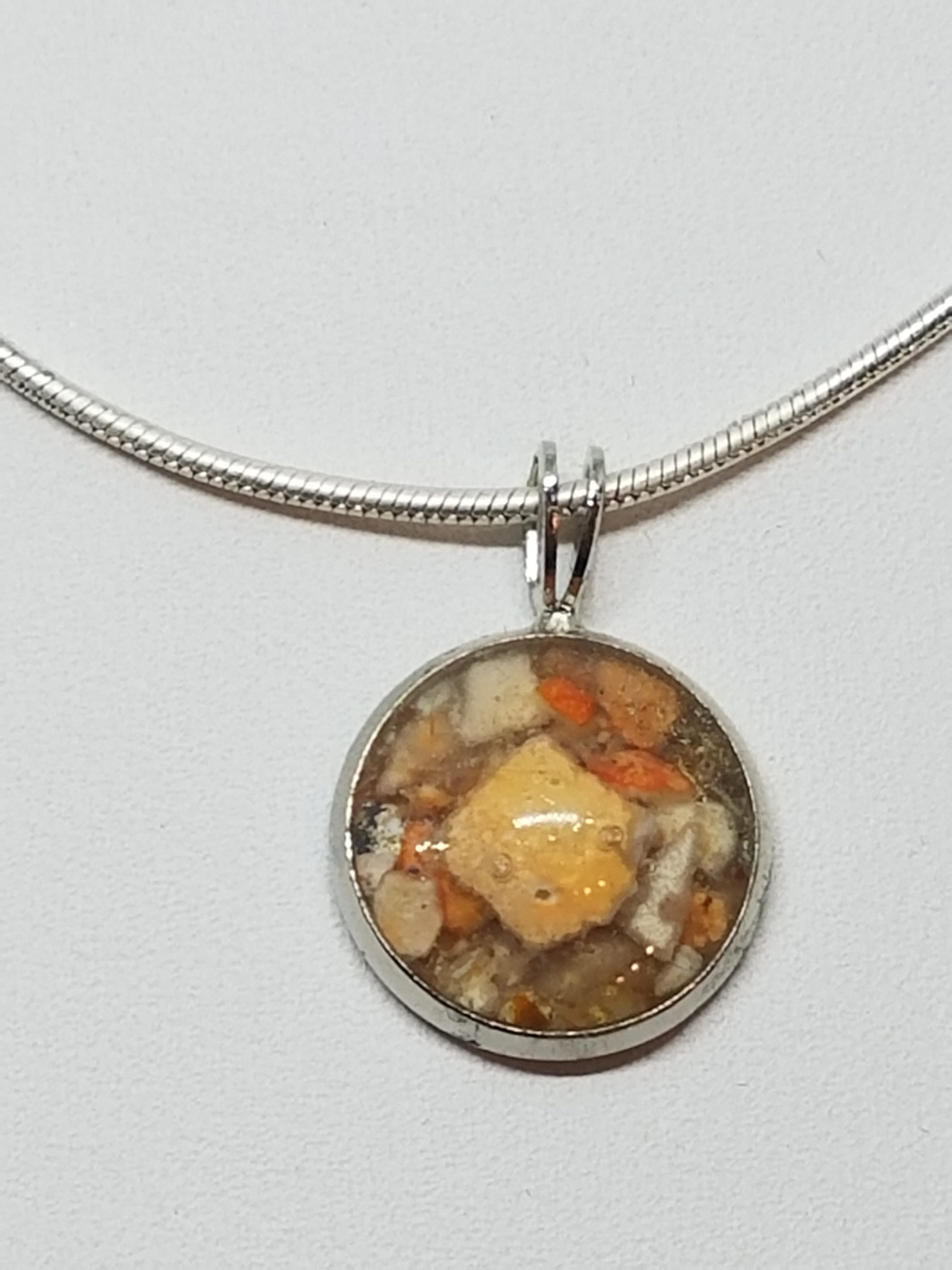 Crushed Lobster Shell Mini Jewelry Pendant - The Christmas Vacation ...